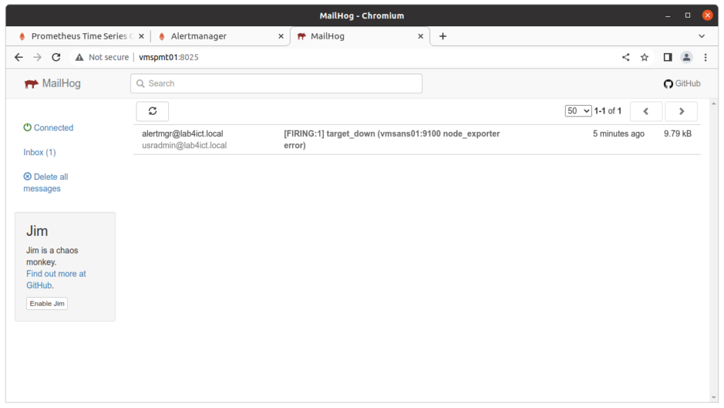 PrometheusのAlertmanagerをインストールする！（Rocky Linux 9）