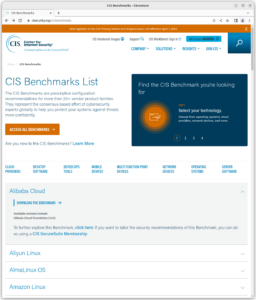 CIS Benchmarksのガイドを入手する！