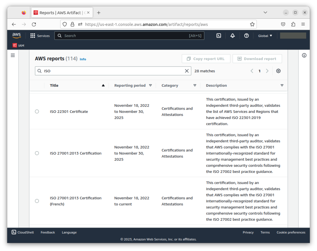 AWS Artifactを利用する！