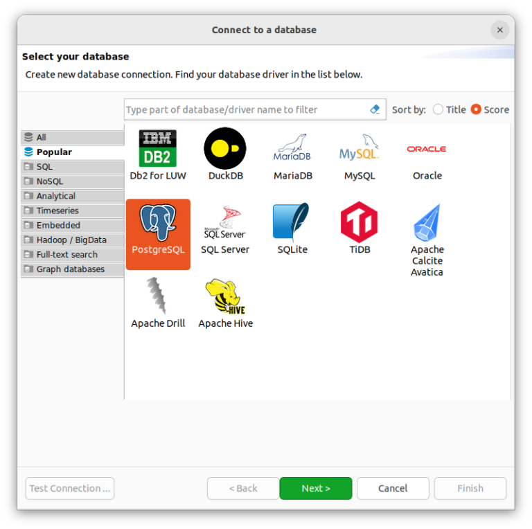 DBeaverを使用してPostgreSQLに接続する！